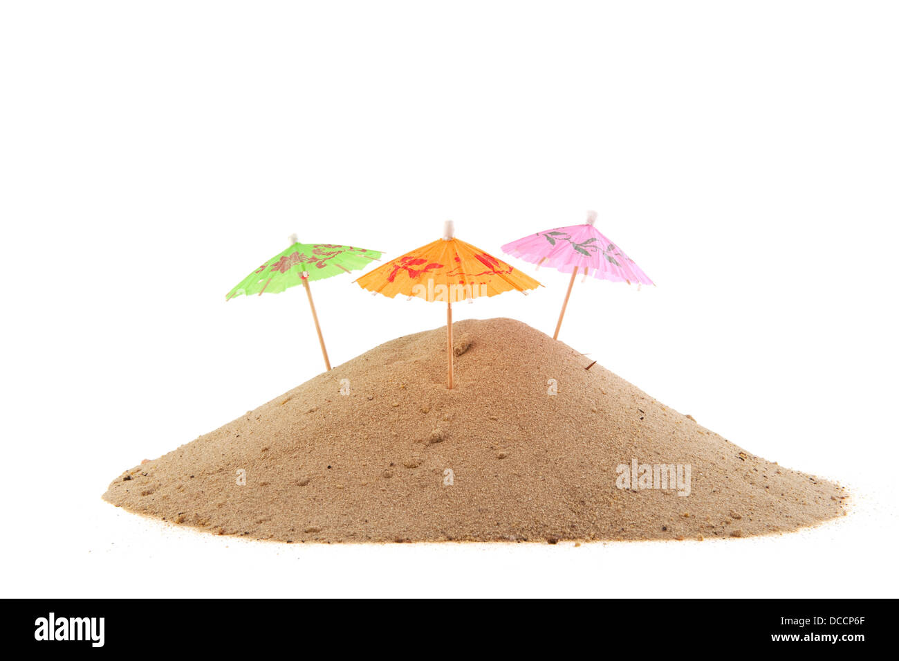 White sand tropical beach Cut Out Stock Images & Pictures - Alamy
