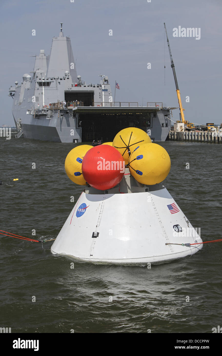 Splashdown Nasa Orion Eft 1