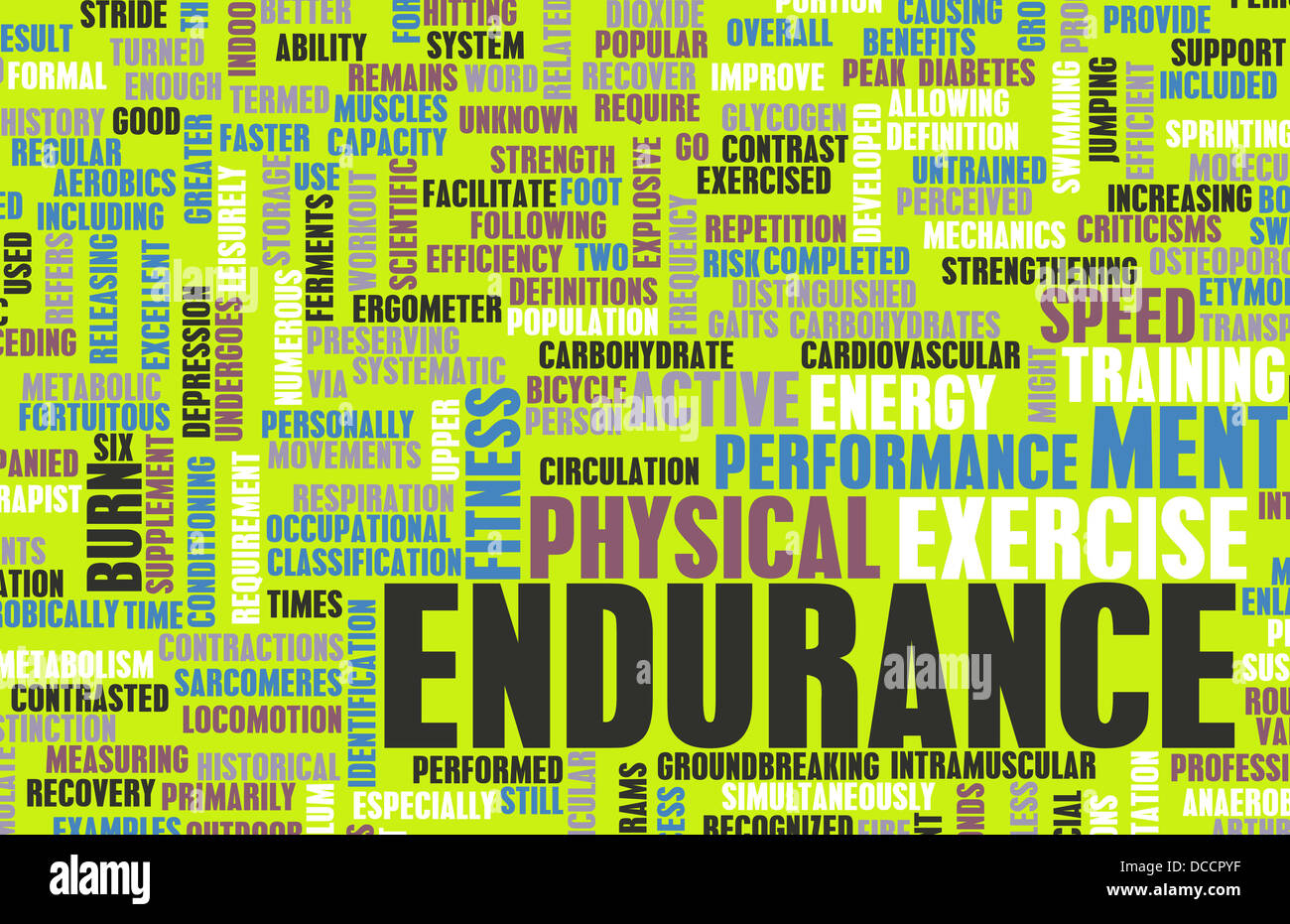 Endurance Training and Mental Strength as Concept Stock Photo - Alamy