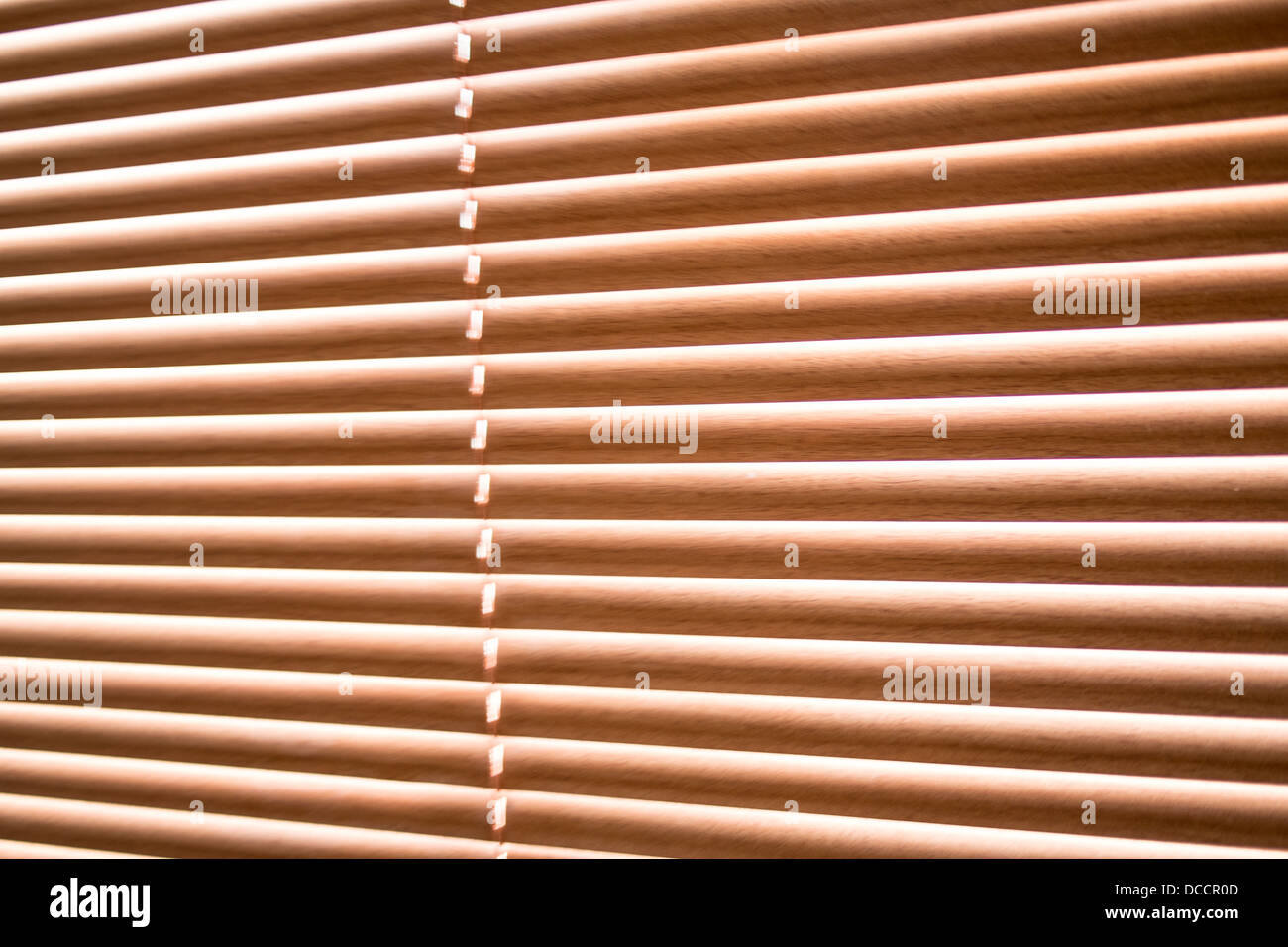 Wooden horizontal modern jalousie window Stock Photo - Alamy