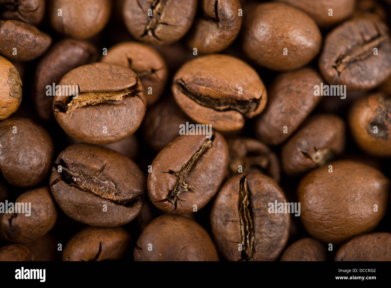 coffee beans texture Stock Photo - Alamy
