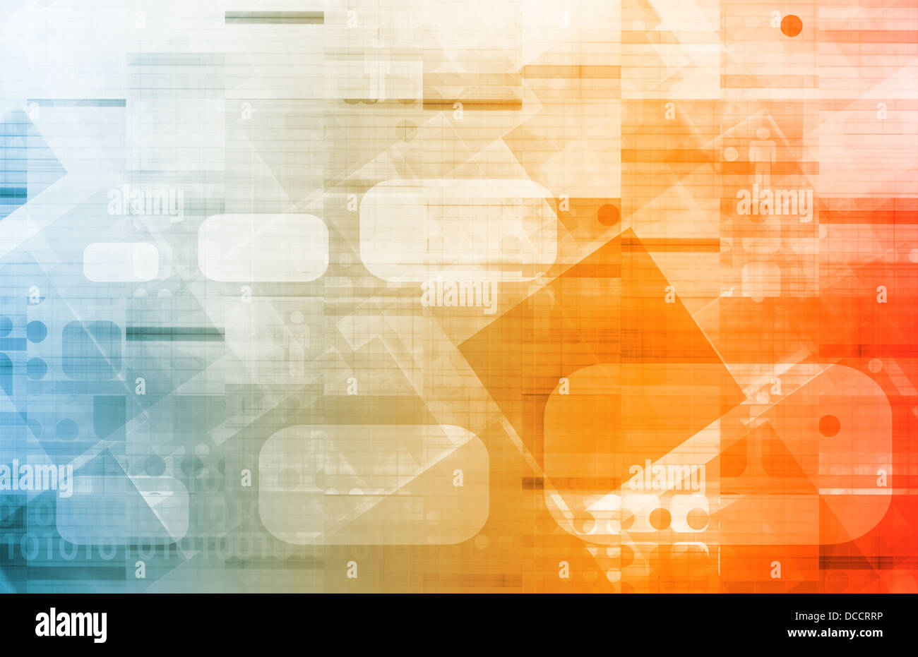 Systems Development with New Technology as Art Stock Photo - Alamy
