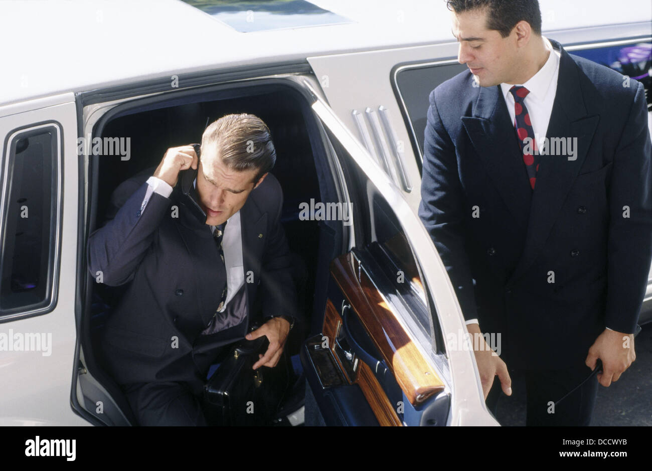 Getting off car business hi-res stock photography and images - Alamy