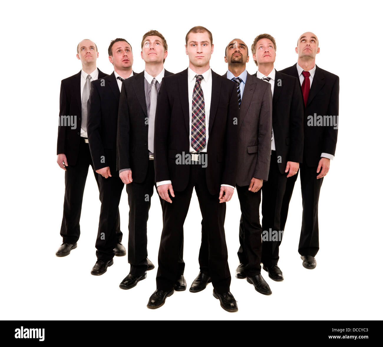 Group men dressed up in Cut Out Stock Images & Pictures - Alamy
