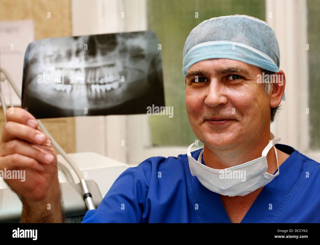 Doctor with x-ray Stock Photo - Alamy
