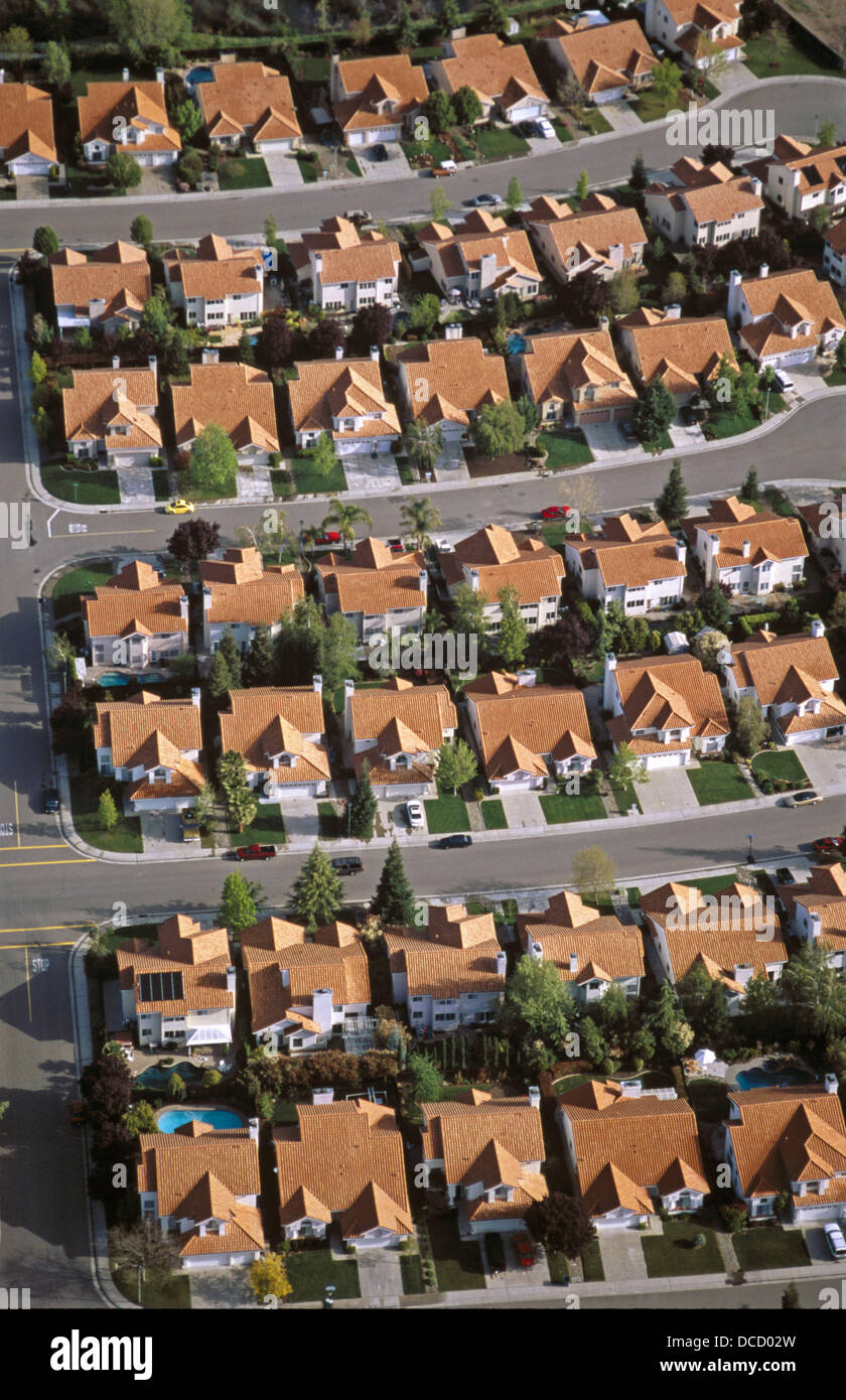 California suburban sprawl hi-res stock photography and images - Alamy