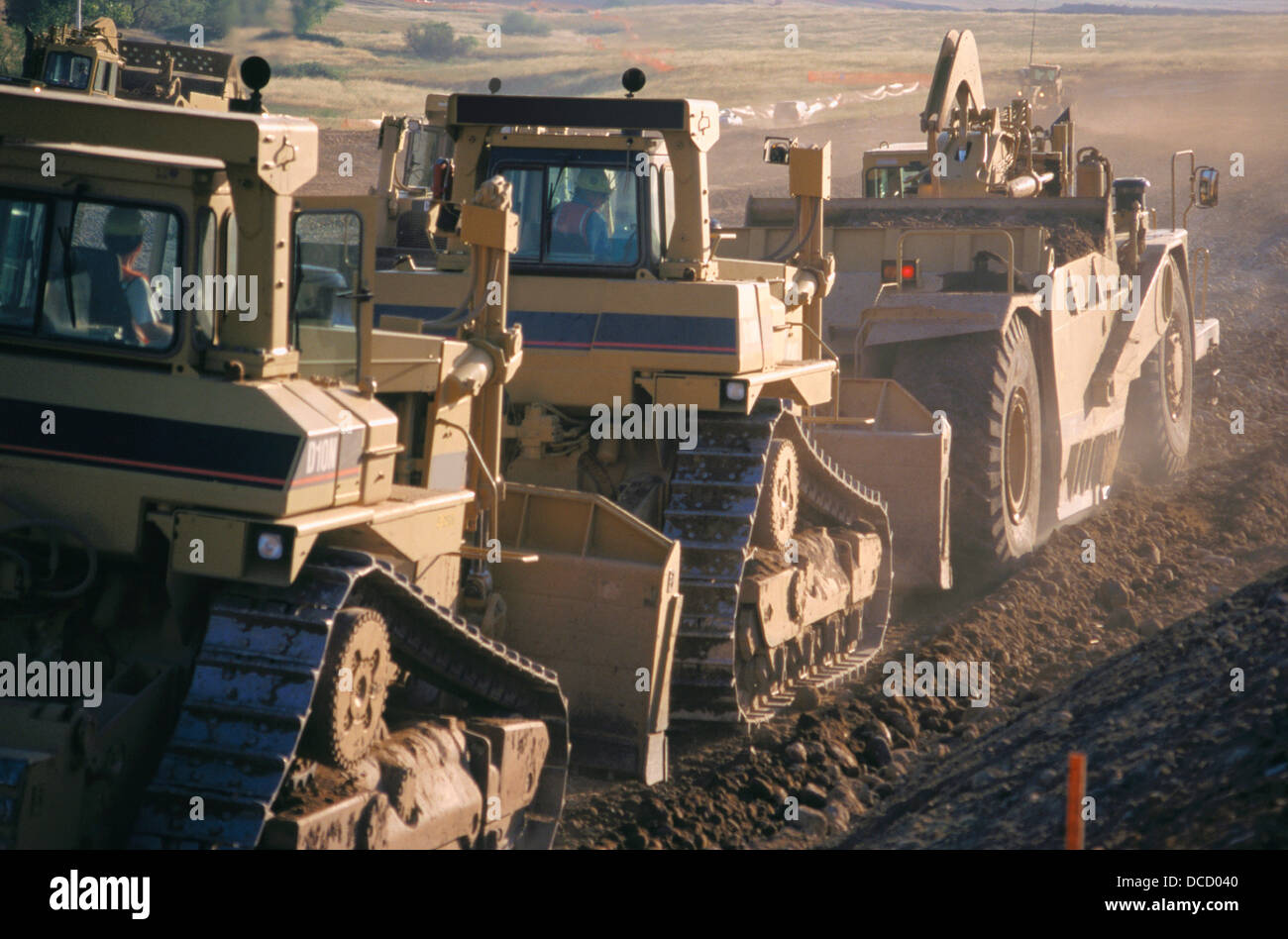 Earthmoving Scraper High Resolution Stock Photography and Images - Alamy