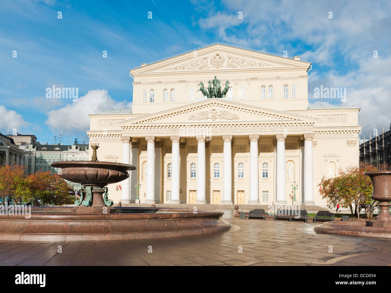 Daylight view of the Grand Theatre in Moscow, Russia Stock Photo - Alamy