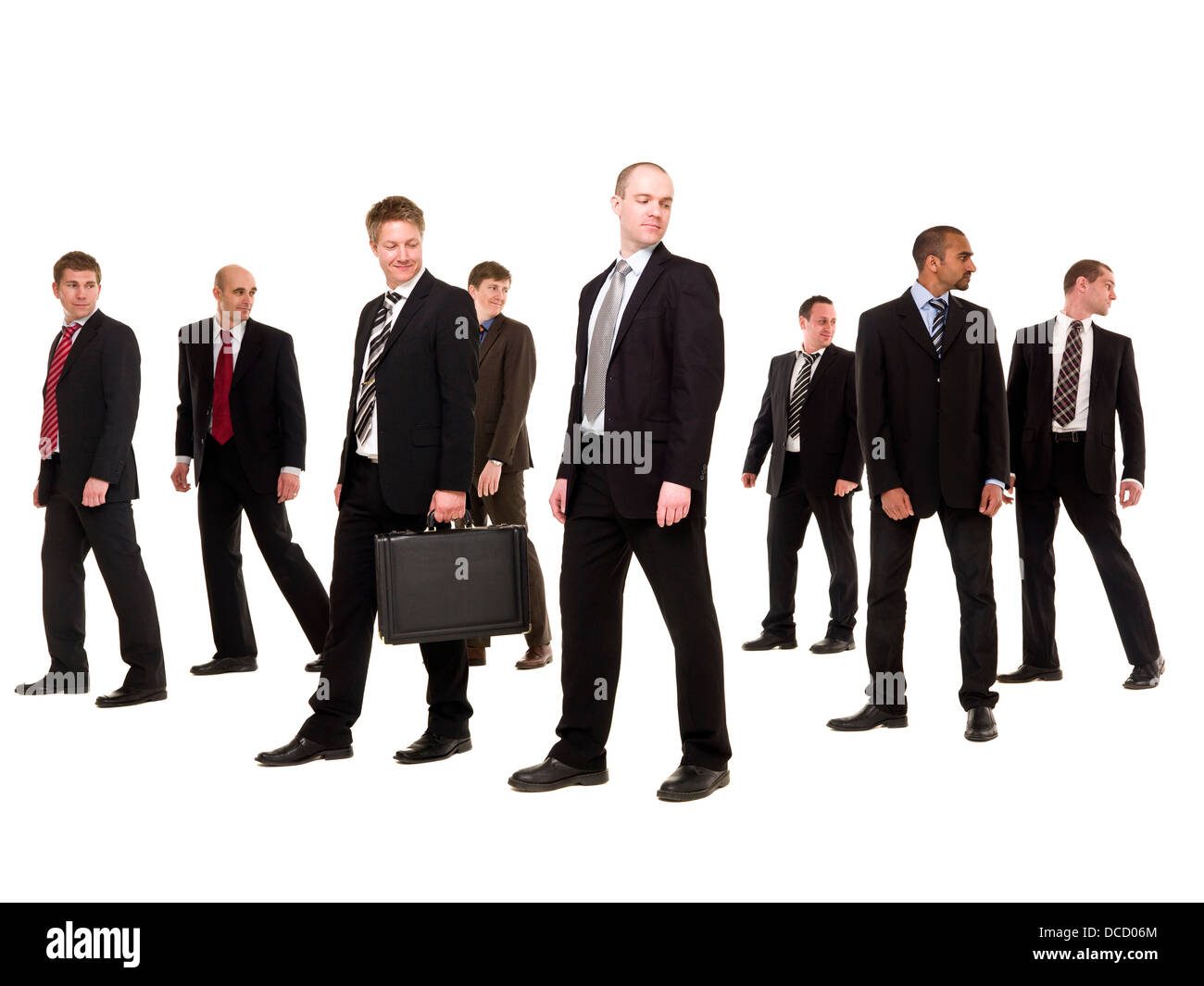 Group of businessmen Stock Photo - Alamy