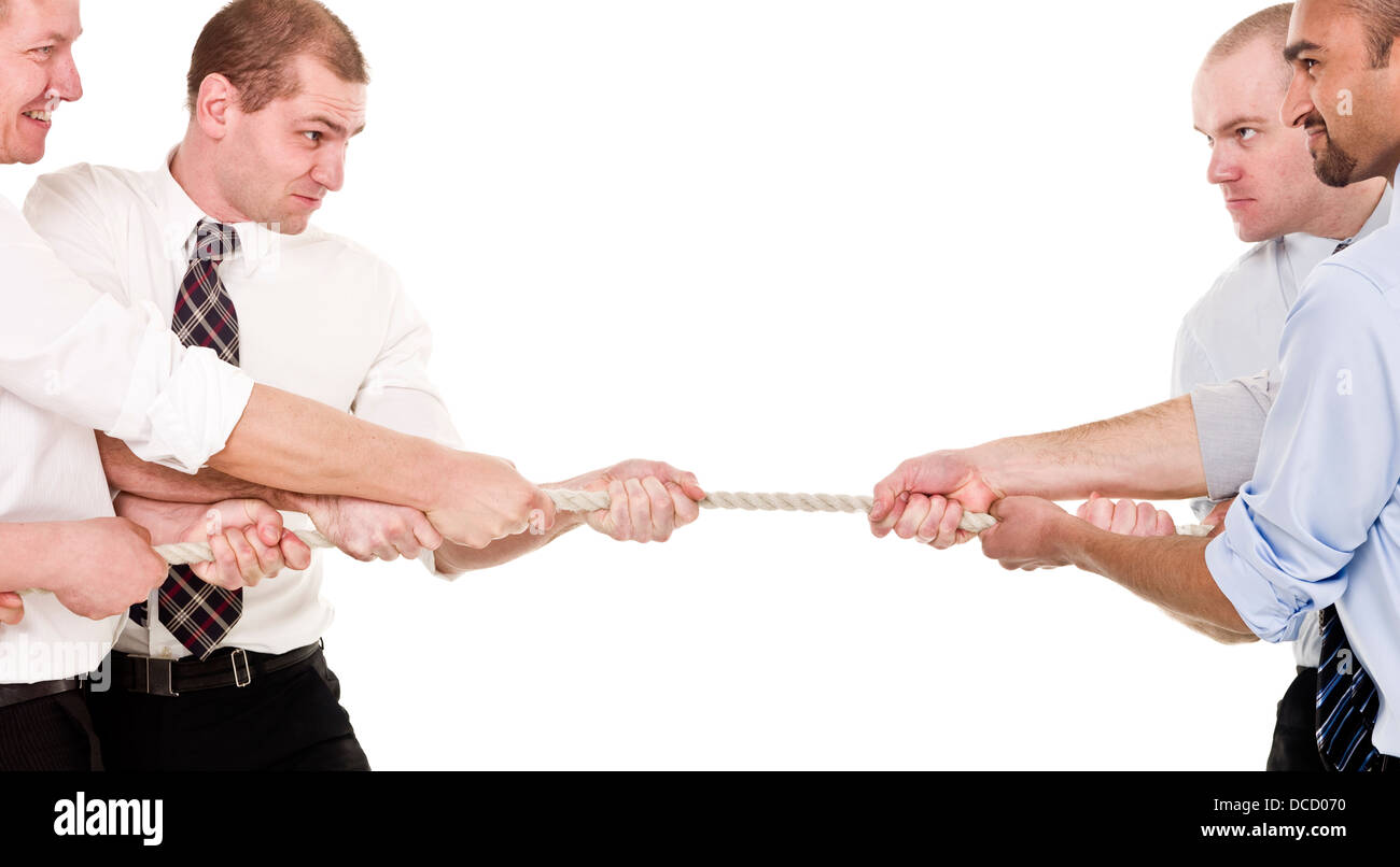 Tug of war Stock Photo - Alamy