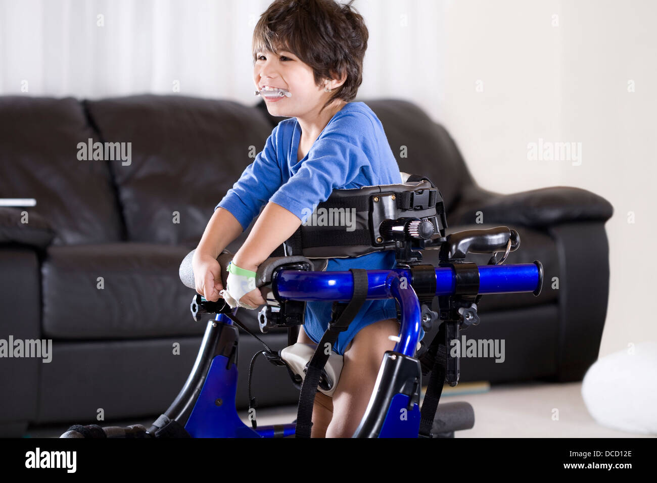 Child disabled walker hi-res stock photography and images - Alamy