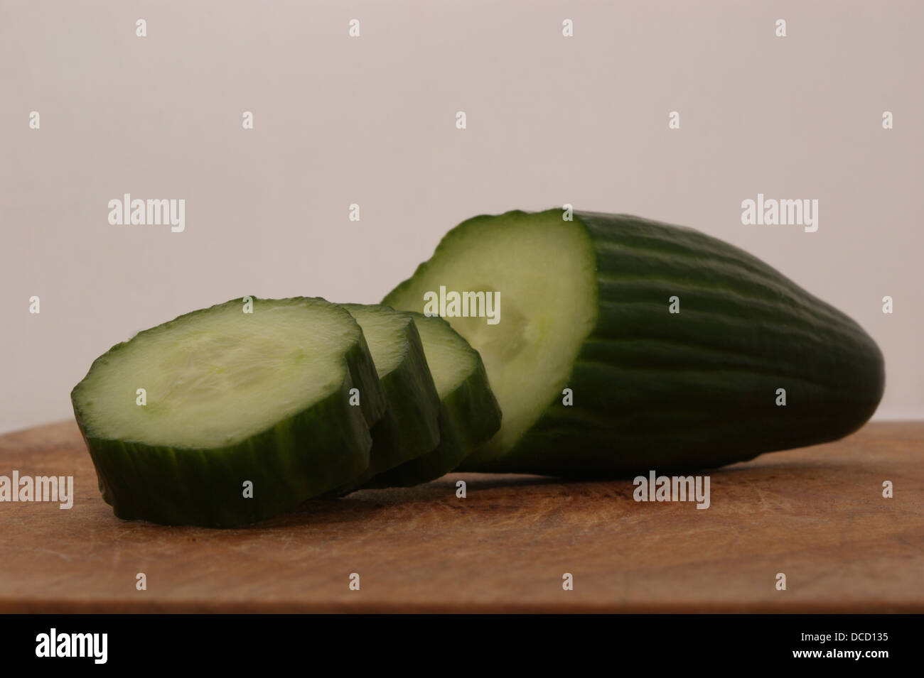 cucumber cut in slices Stock Photo - Alamy