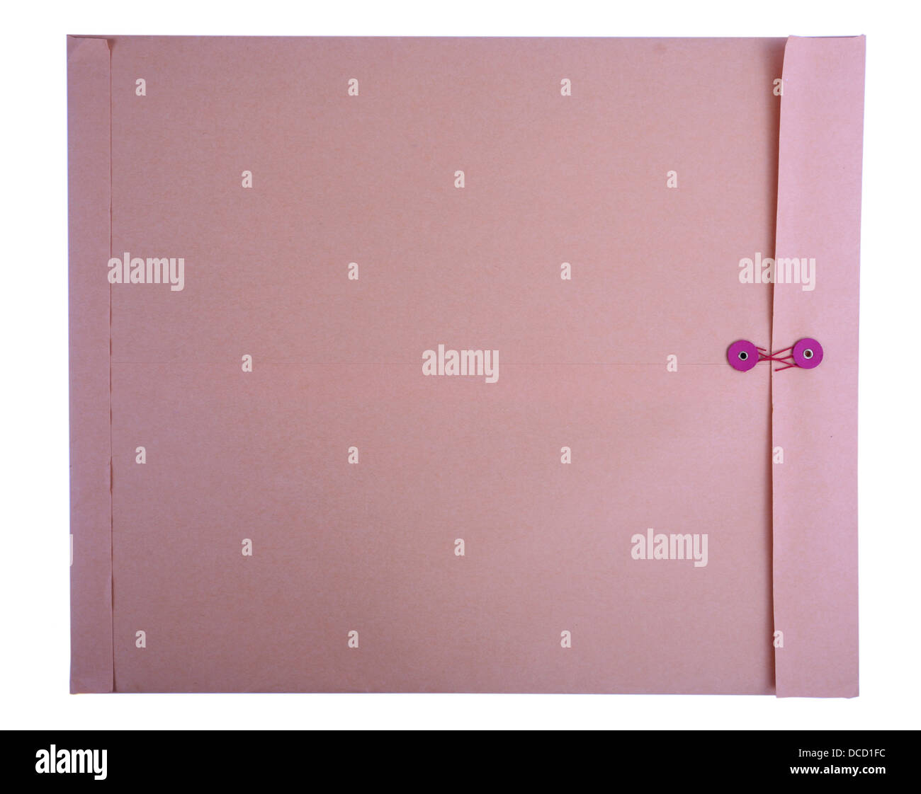 Back of large manila envelope Stock Photo - Alamy