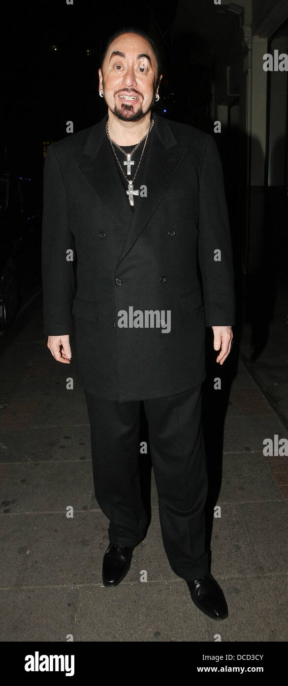 David Guest on a night out with friends London, England - 03.10.11 ...