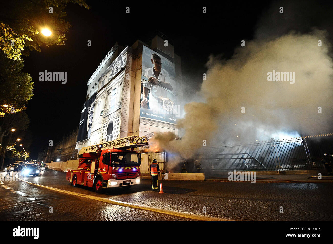 A fire broke out near the Louvre, the famous Paris museum which ...