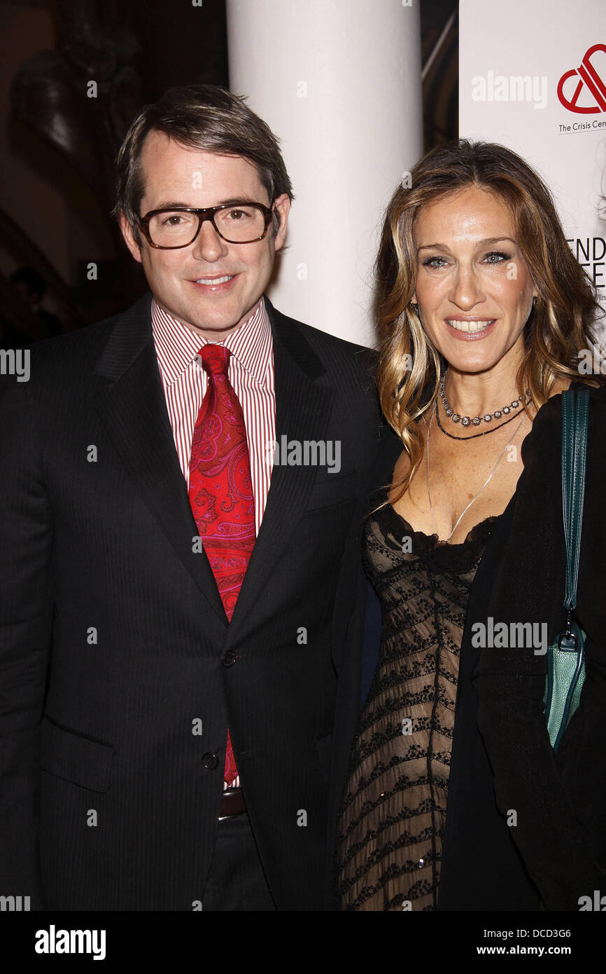 Matthew Broderick and Sarah Jessica Parker The Friends In Deed benefit ...