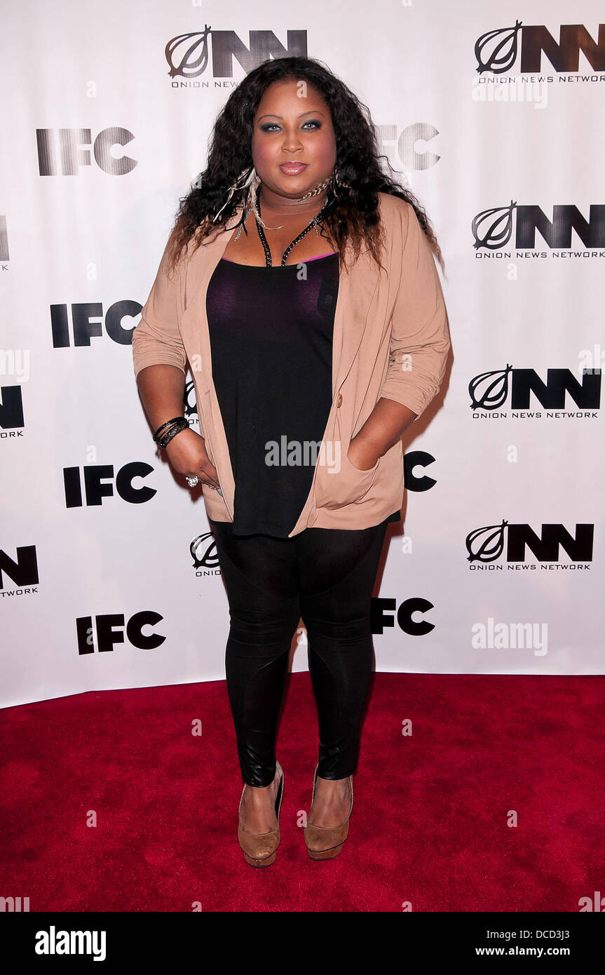 Tanisha Thomas IFC's 'Onion News Network' season 2 premiere event at ...