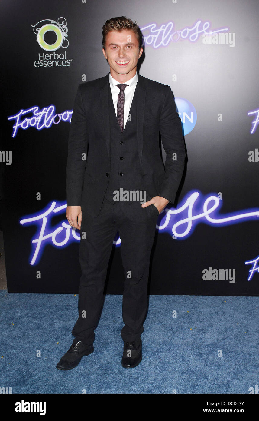 Kenny Wormald Los Angeles Premiere of "Footloose" held at Regency ...