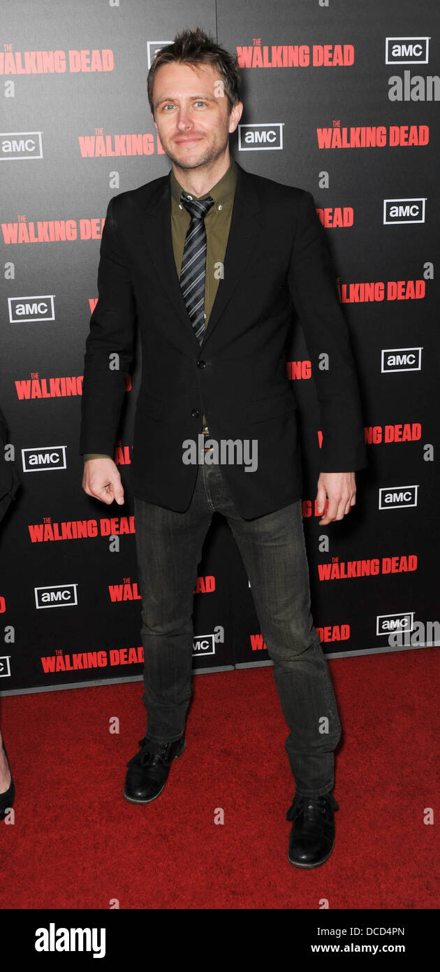 Christopher Hardwick at the premiere of AMC's 'The Walking Dead' 2nd ...