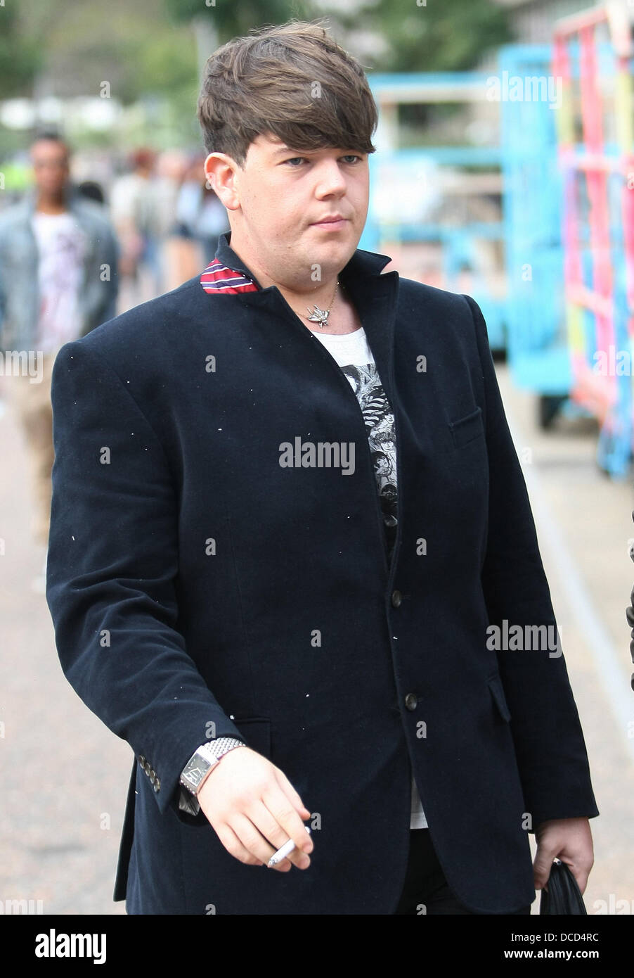 X Factor' finalist Craig Colton outside the ITV studios London, England ...