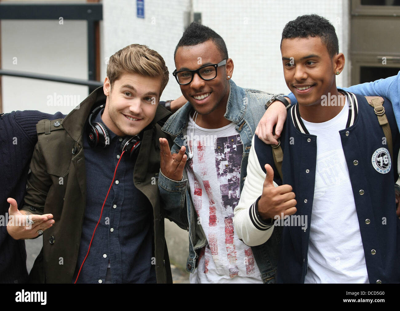 X Factor' finalists Stefan Romer, Ashford Campbell and Jordan Higo of ...