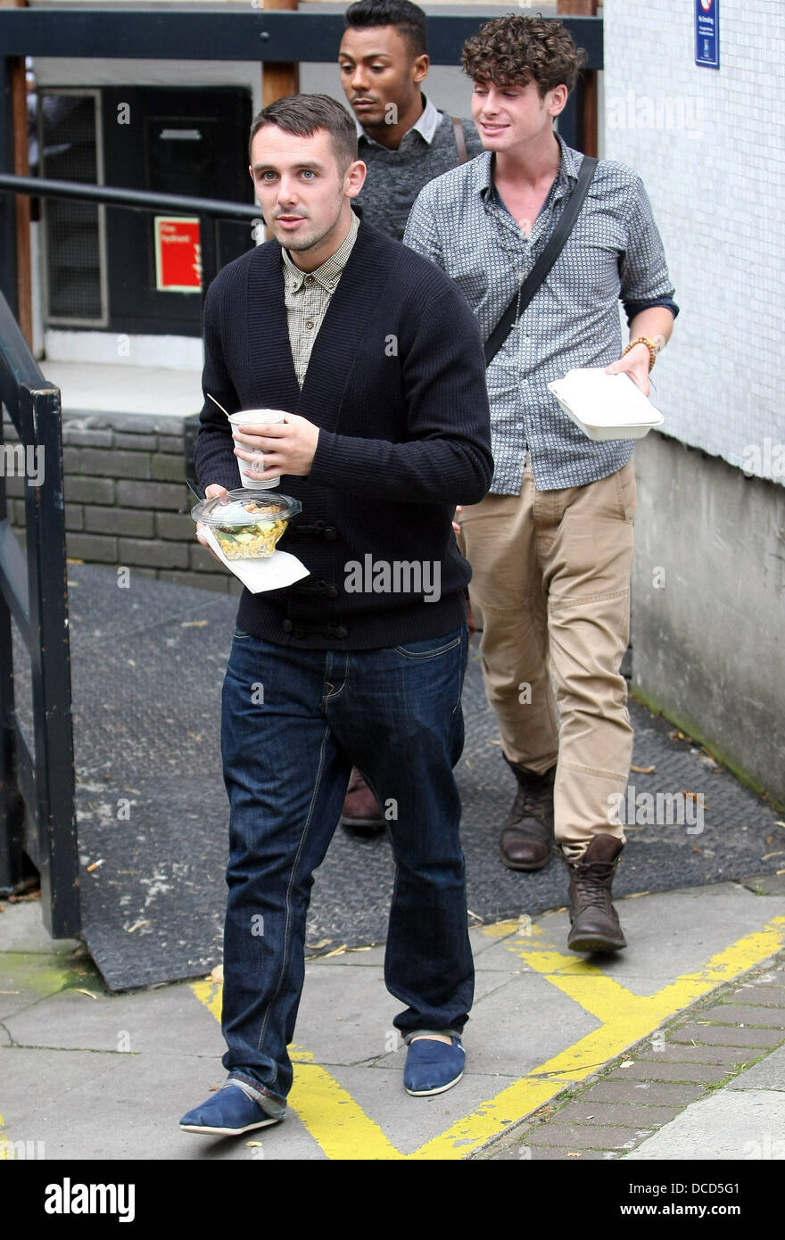 X Factor' finalists Charlie Healy, James Michael and Marcus Collins ...