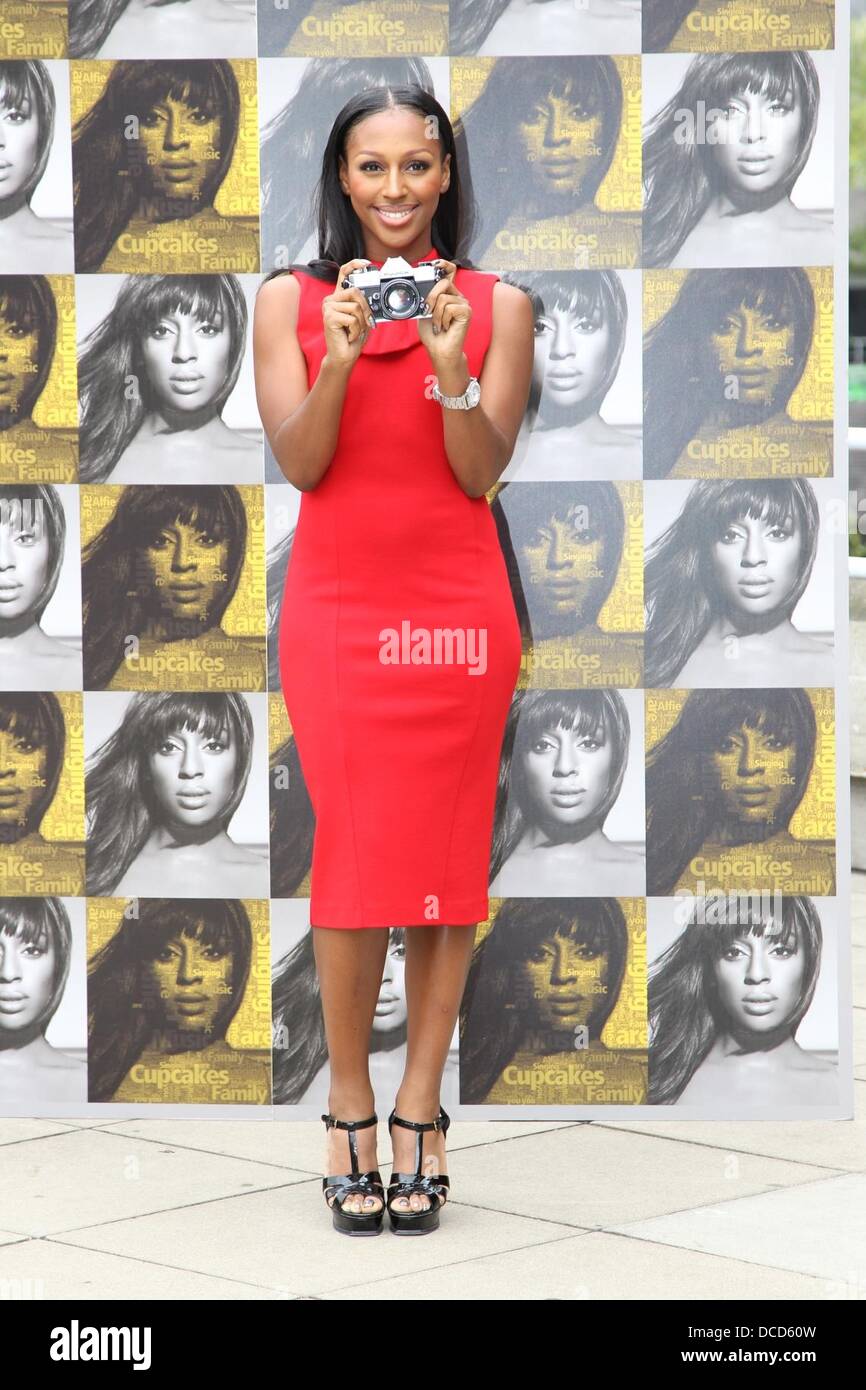Alexandra Burke poses for photos to officially launch 'Be The Big ...