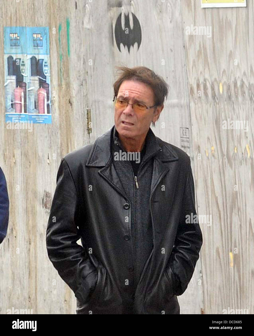 Peter Pan of Pop, Sir Cliff Richard heads for rehearsals with his band ...