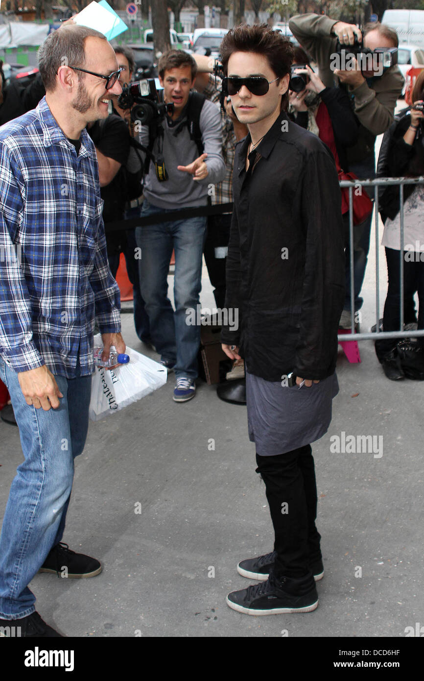 Jared Leto, Fashion Week Spring/Summer 2012 Ready To Wear - Chanel ...