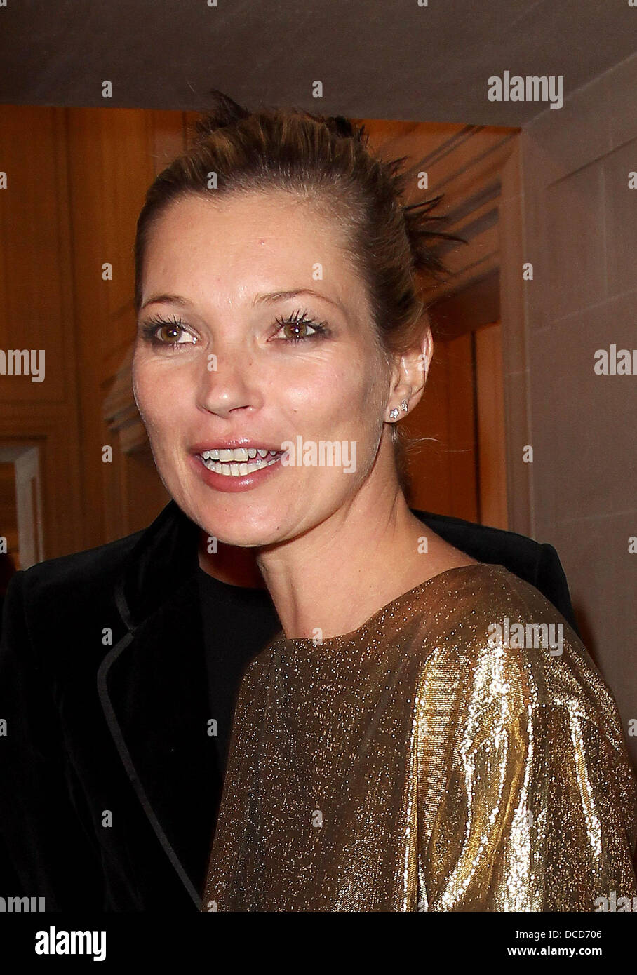 Kate Moss attends the Kate Moss for Fred Jewellery Launch at the Hotel ...