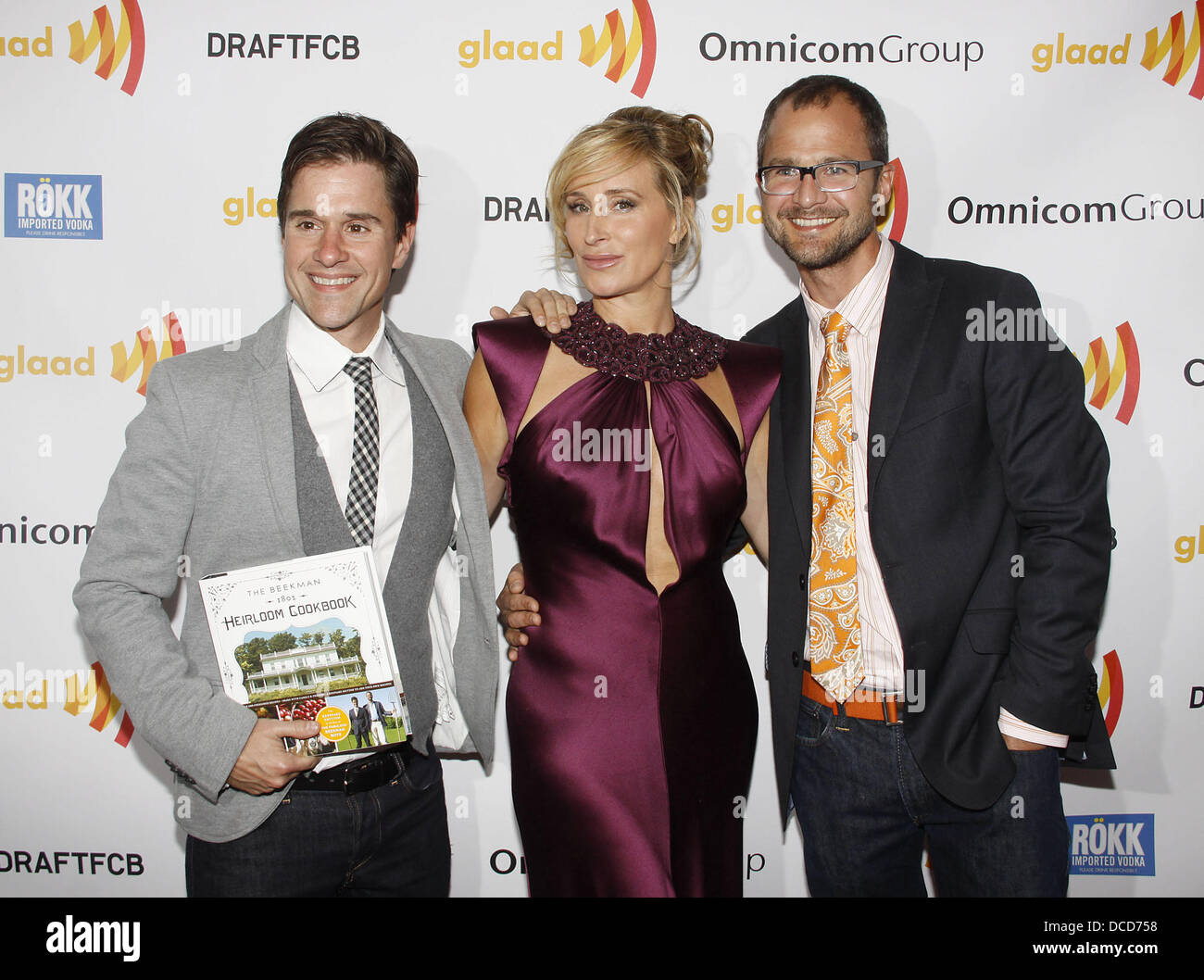 Josh Kilmer-Purcell, Sonja Morgan and Brent Ridge The 2011 GLAAD ...