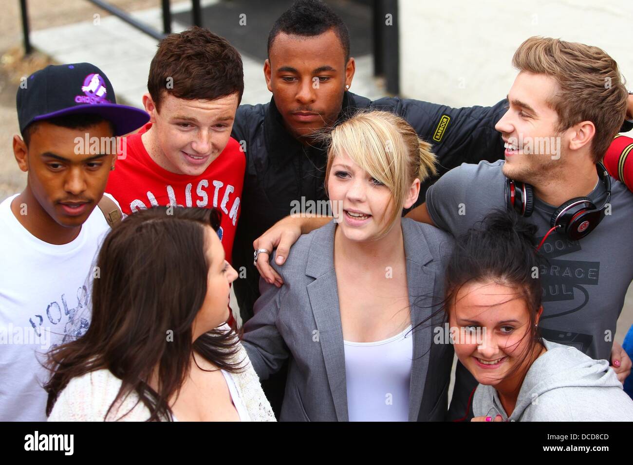 Jordan Higo, Bradley Johnson, Ashford Campbell, Stefan Romer of Nu Vibe ...