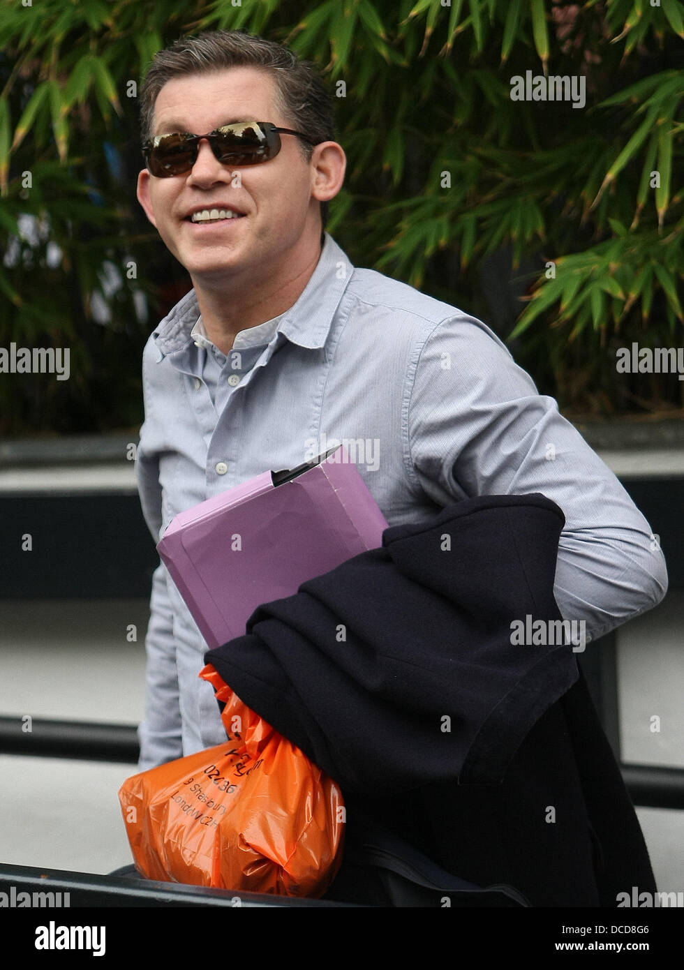 Lee Evans at the ITV studios London, England - 05.10.11 Stock Photo - Alamy