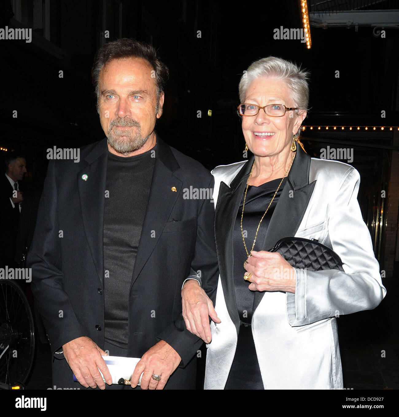 Franco Nero and Vanessa Redgrave at the 'Driving Miss Daisy' press ...