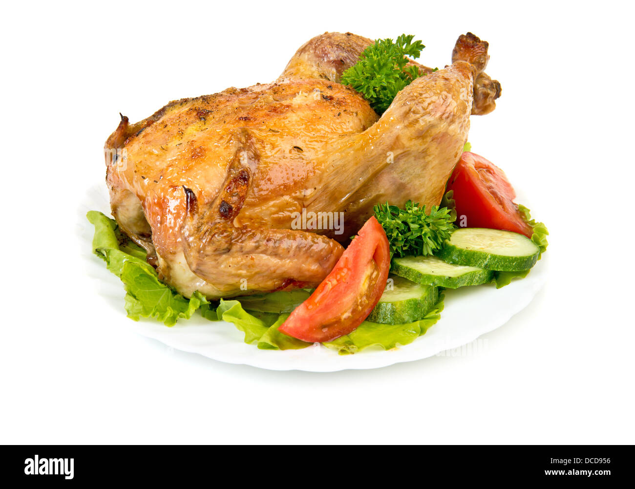 Chicken roasted vegetables hi-res stock photography and images - Alamy