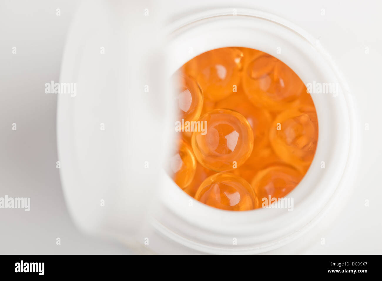 yellow transparent medicine in container Stock Photo - Alamy
