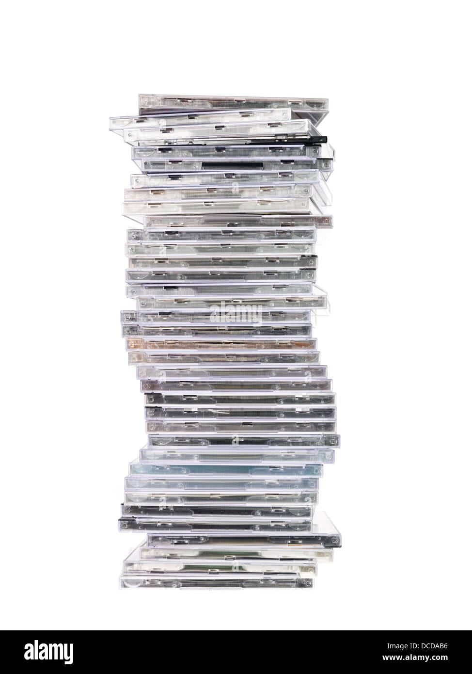 Stack of cd`s Stock Photo - Alamy
