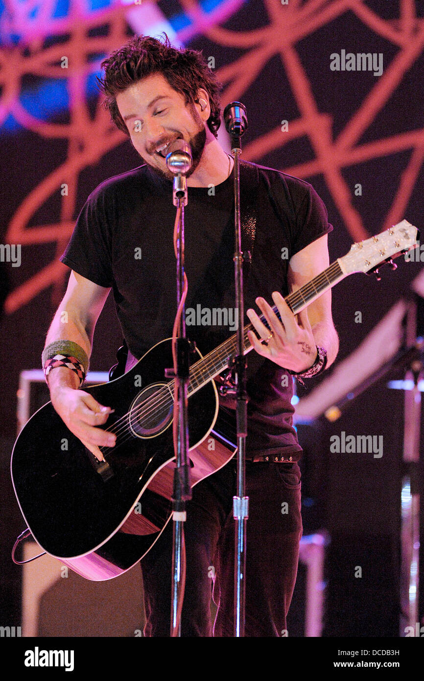 Matt Nathanson performs on stage at The Opera House during his 'All ...