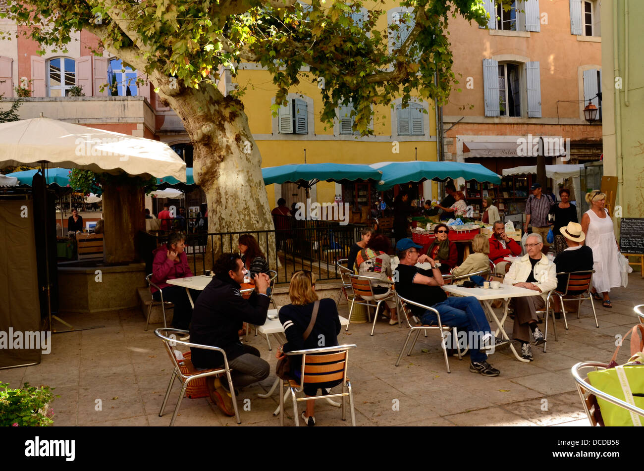 Apt market, , departement of Vaucluse - Luberon weekly market, France Stock Photo - Alamy
