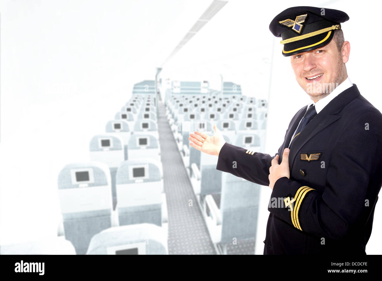 Crew man seats hi-res stock photography and images - Alamy