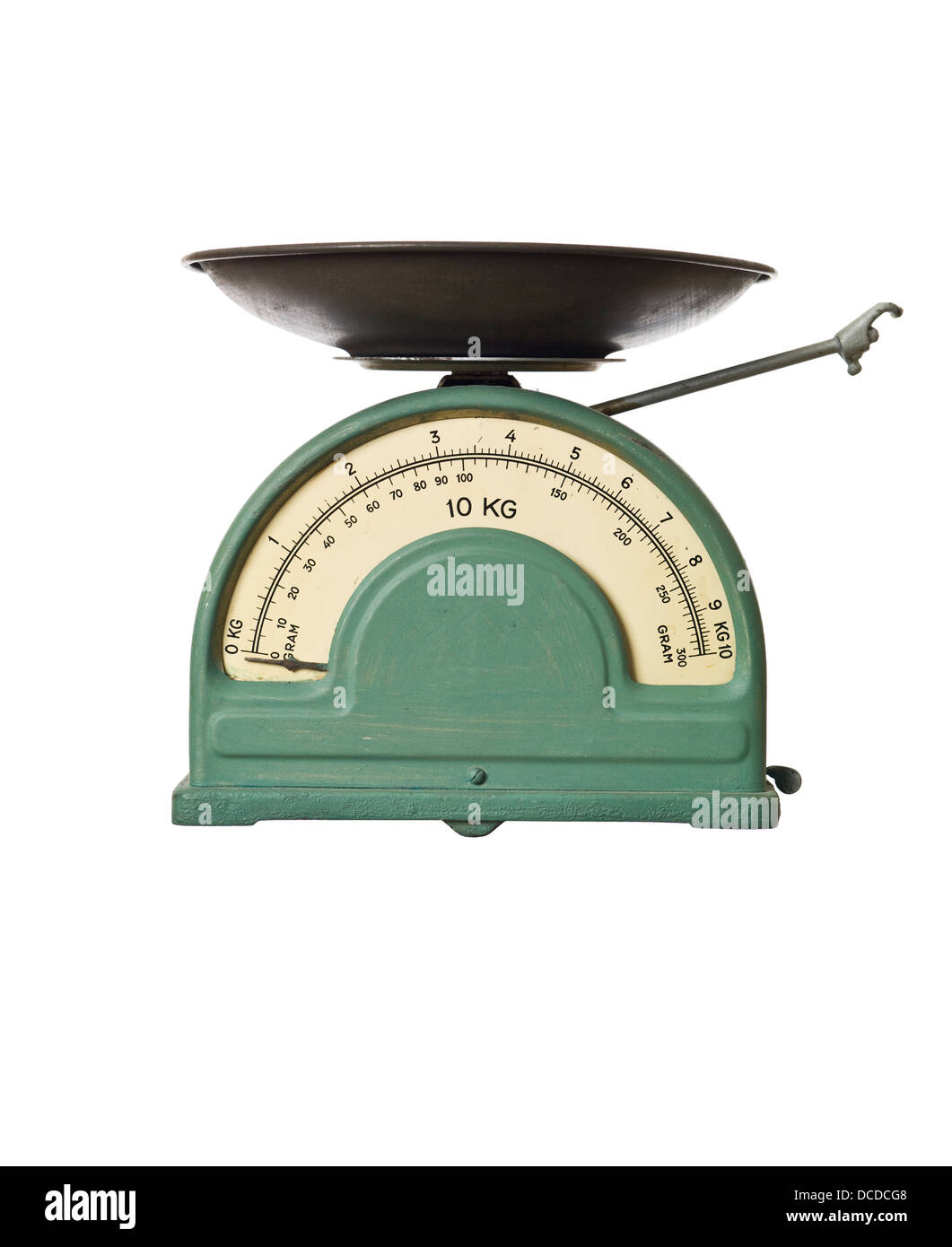 Retro weight scale Stock Photo - Alamy