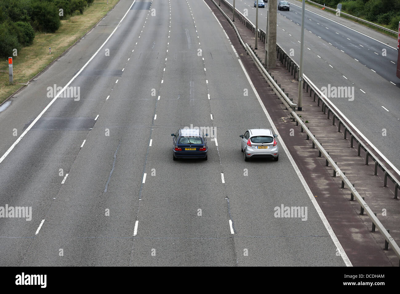 Drivers on the A1(M) in Cambridgeshire were spotted lane-hogging but ...