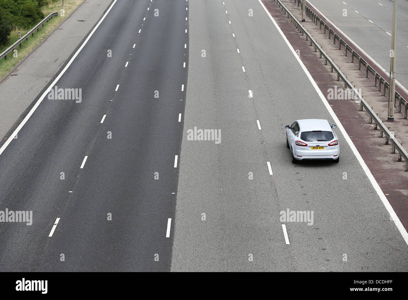 Drivers on the A1(M) in Cambridgeshire were spotted lane-hogging but ...