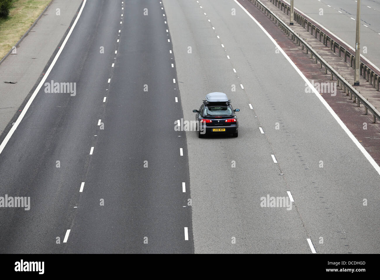 Drivers on the A1(M) in Cambridgeshire were spotted lane-hogging but ...