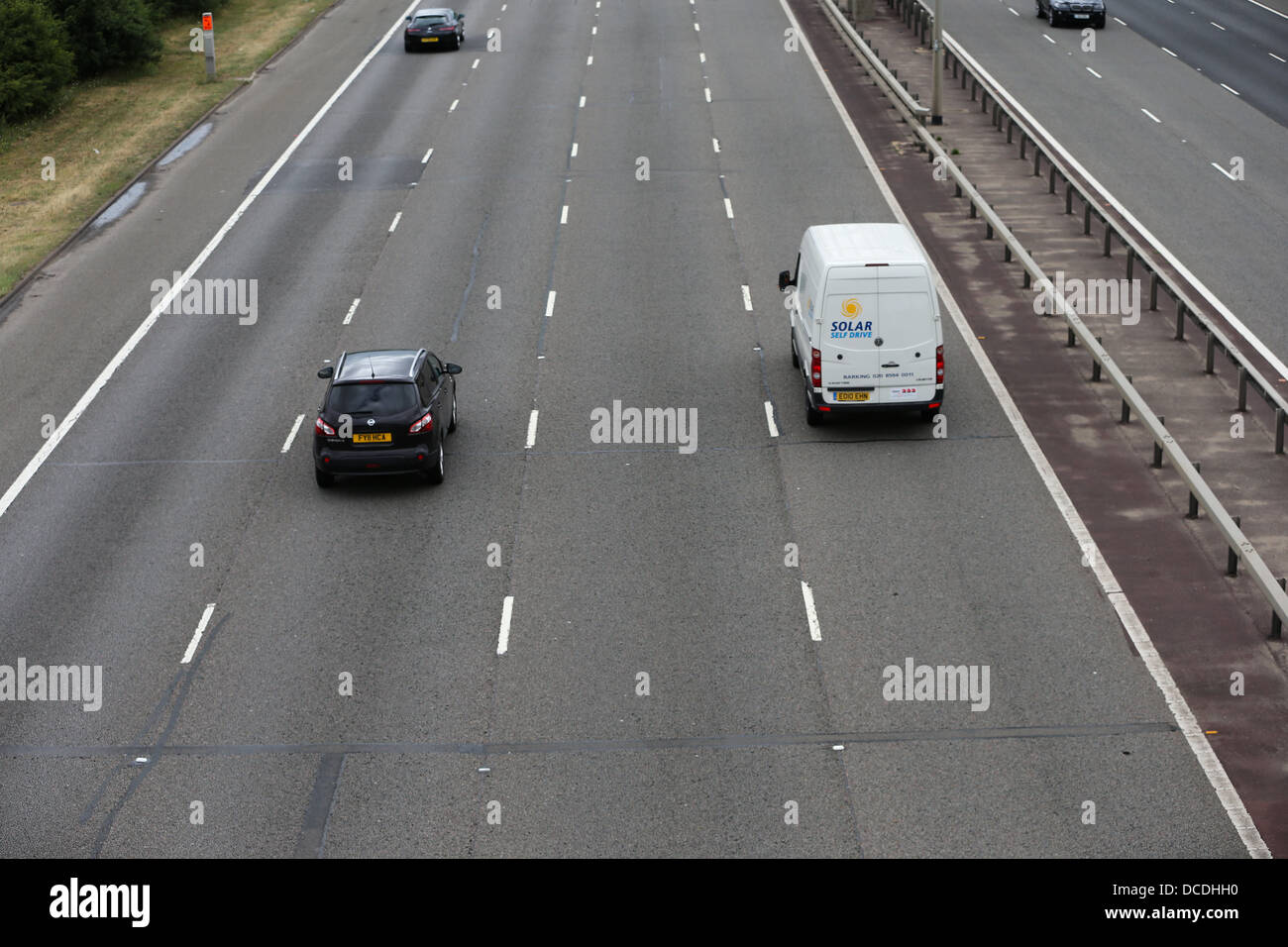 Drivers on the A1(M) in Cambridgeshire were spotted lane-hogging but ...