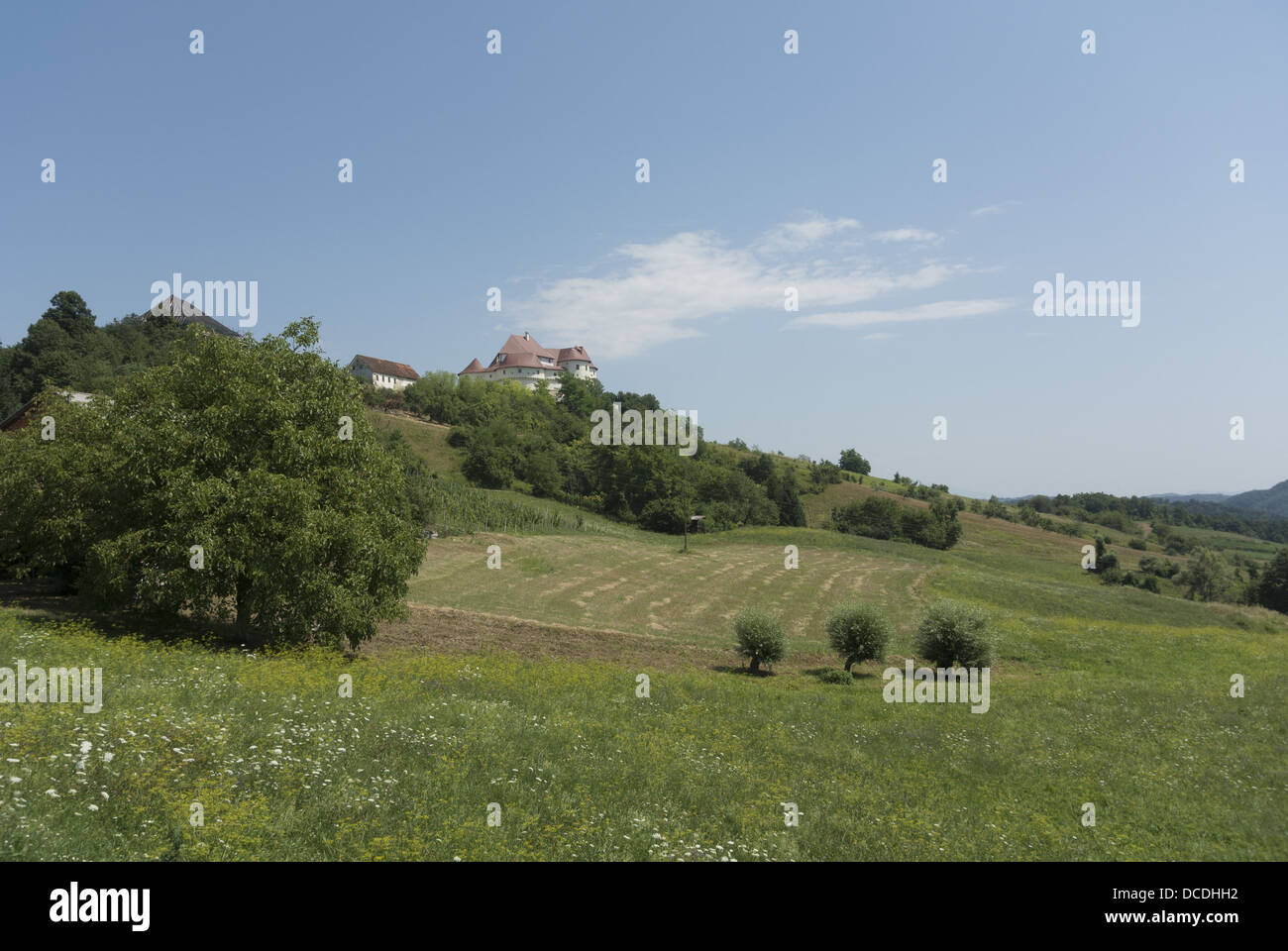 Veliki Tabor medieval castle, Desinic, Hrvatsko Zagorje, Croatia ...
