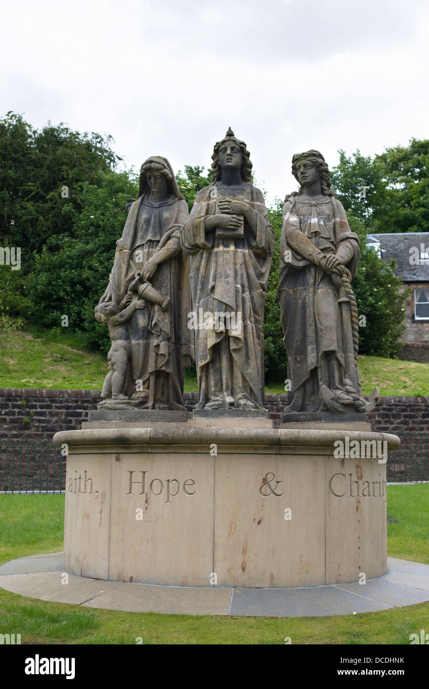 Three virtues faith hi-res stock photography and images - Alamy