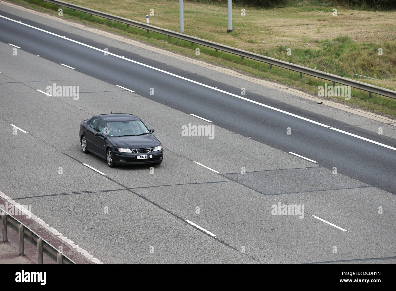 Drivers on the A1(M) in Cambridgeshire were spotted lane-hogging but ...