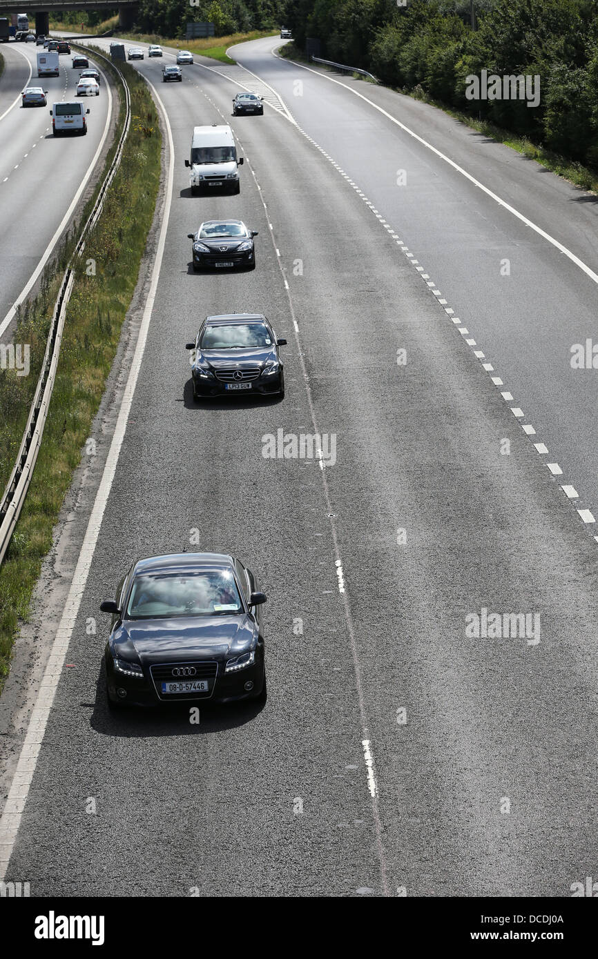 Drivers on the M11 in Cambridgeshire were spotted lane-hogging but from ...