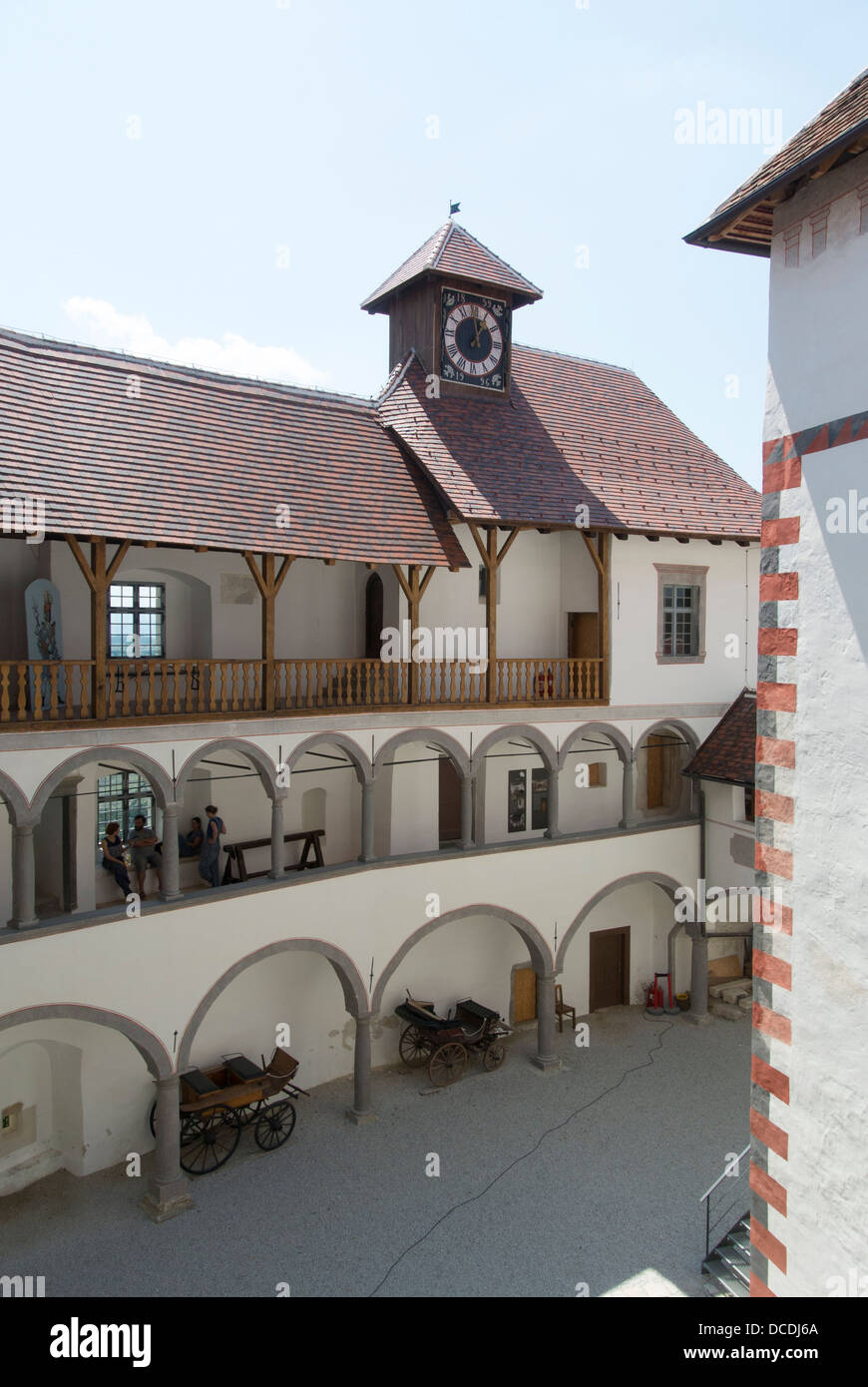 Veliki Tabor medieval castle, Desinic, Hrvatsko Zagorje, Croatia ...